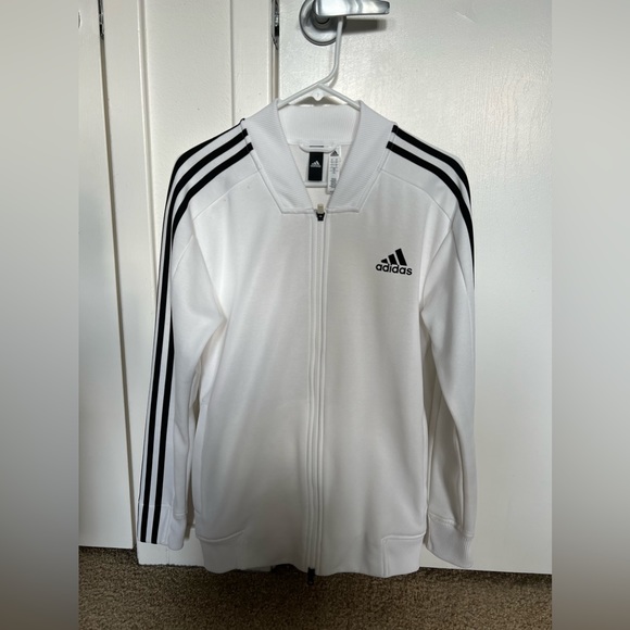 adidas Originals | Jackets & Coats | Adidas Originals White Track ...